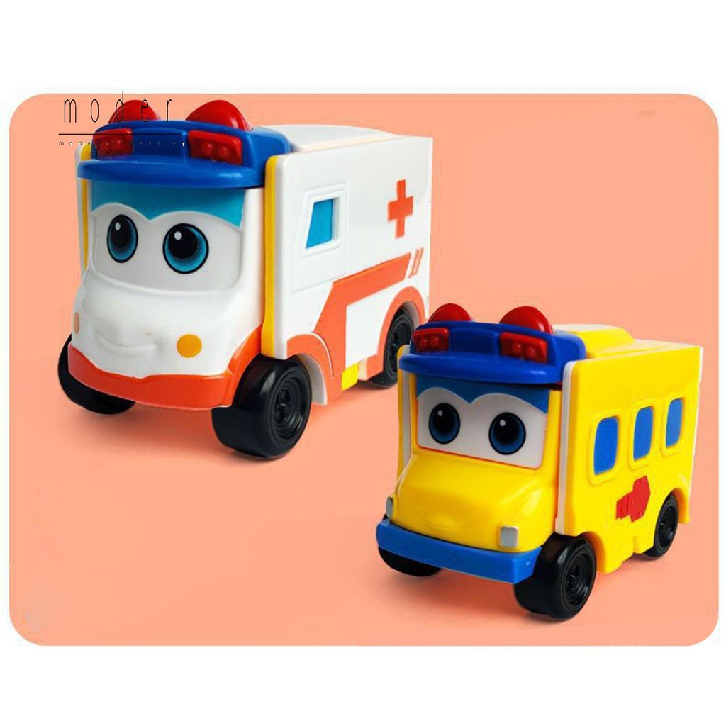 Flip Transform Cartoon School Bus Cool & High-Simulation Yellow School ...