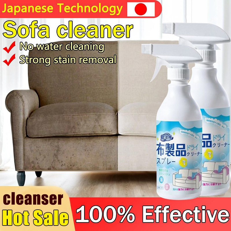 100% Effective Japan Original Sofa Cleaner Spray 500ml Fabric Foam ...