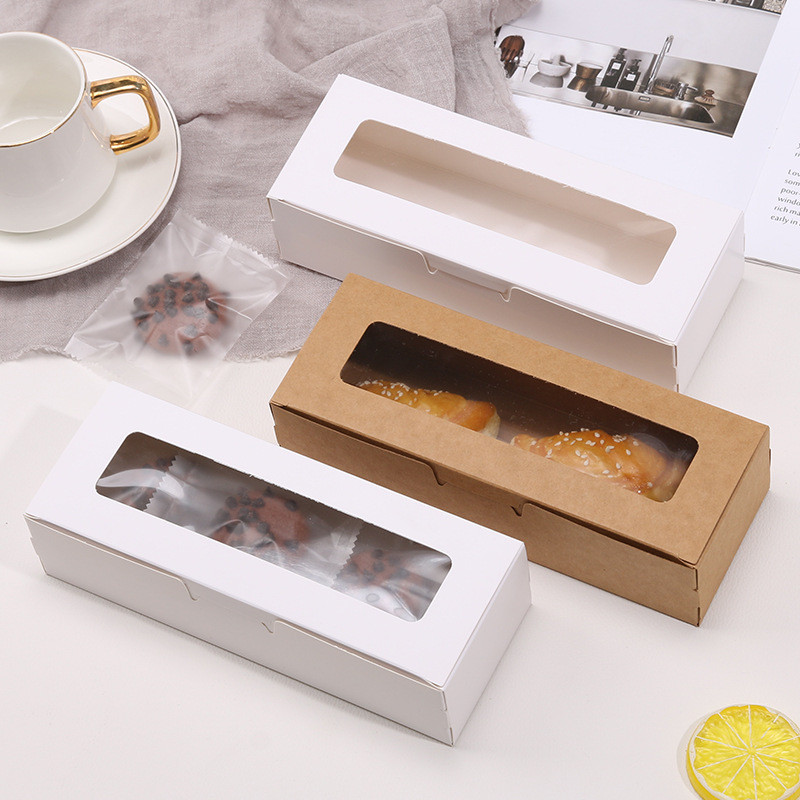 Rectangular Transparent Window Box/Macaron Packaging Box/Mung Bean Cake ...