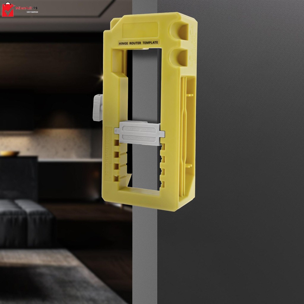 Door Hinge Jig Adjustable Door Hinge Router Template Professional Door ...