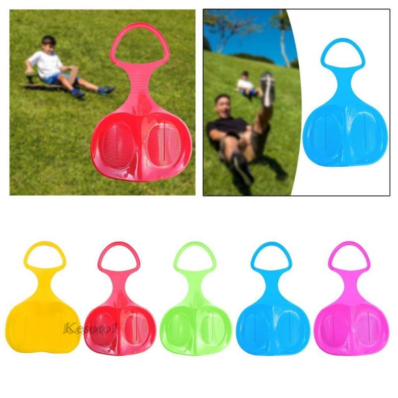 [Kesoto1] Snow Sled, Downhill Sled Heavy Duty Grass Sliding Sled ...