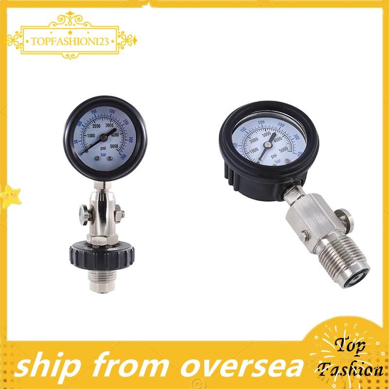 [TopFashion] New DIN Air Tank Pressure Checker for Scuba Diving with ...