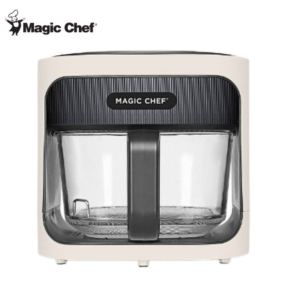 Magic Chef MAF-H400CW Transparent Glass Air Fryer 4L Touch Air Fryer ...