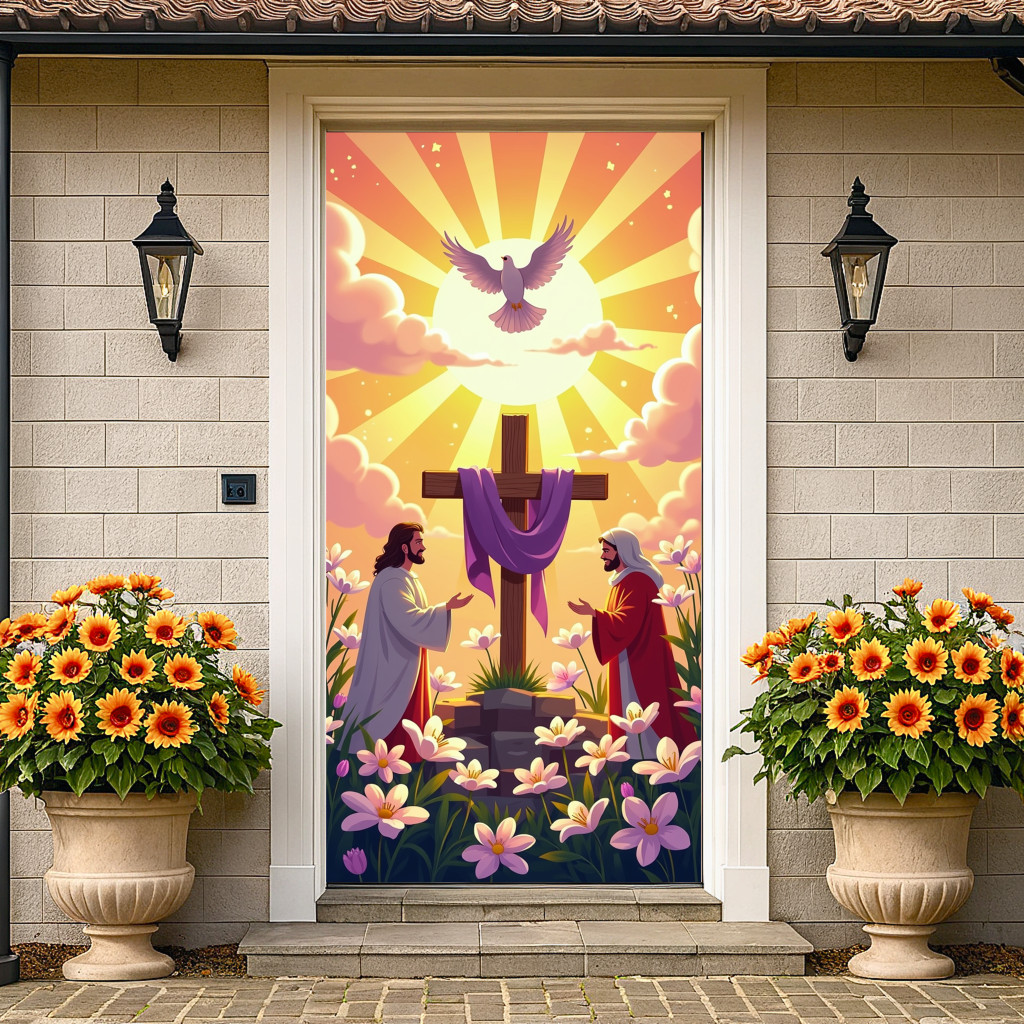 Christian Celebration Backdrop Banner Inspirational Religious Event ...