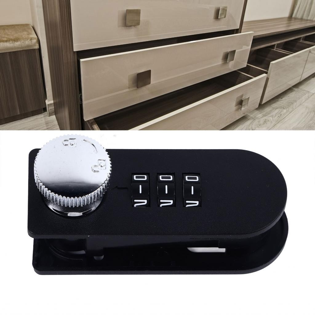 Supergoodsales Mechanical Cabinet Lock 3 Digit Multipurpose Resettable ...