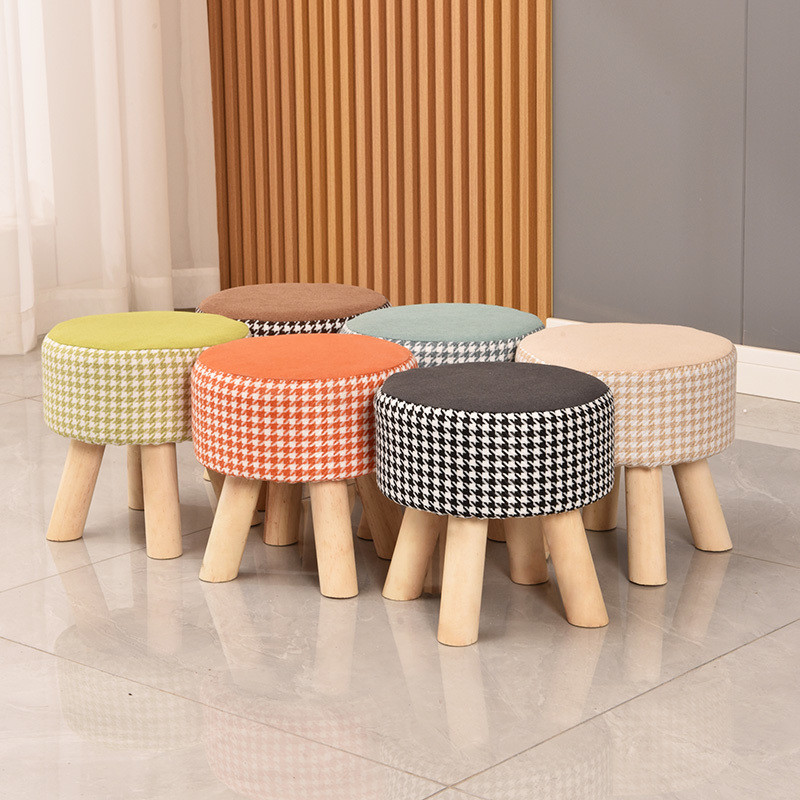 Entryway Shoe Changing Stool Internet Celebrity Small Stool Living Room ...