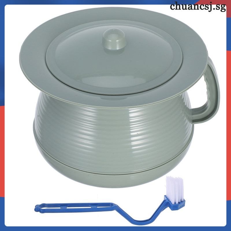 Spittoon Bedpan Bedroom Chamber Pot Urinal Pots for Spitting Portable ...