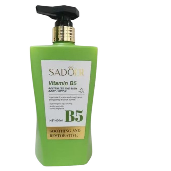 SADOER Vitamin B5 Body Lotion 400ml – Deep Hydration & Skin Barrier Protection | Shopee Singapore