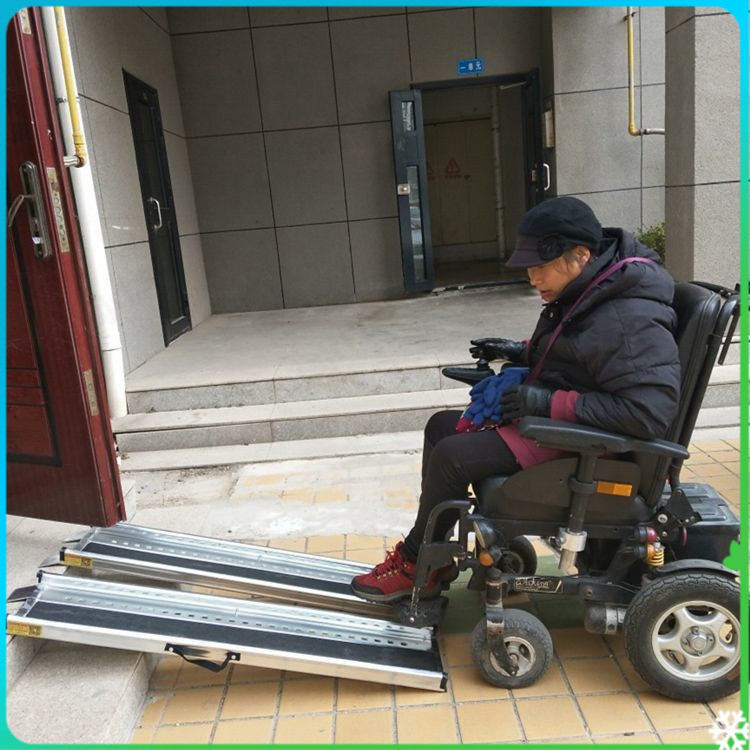 Wheelchair Stairs Steps Ramp Plate Portable Stair Accessibility Slip ...