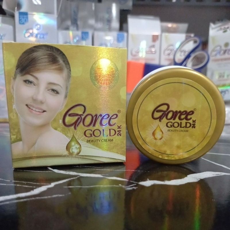 Goree 24k Gold Brauty Cream for Face and Kili-Kiki Whitening | Shopee ...