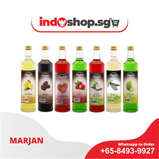 Marjan Syrup | Premium Flavored Syrup | Shopee Singapore