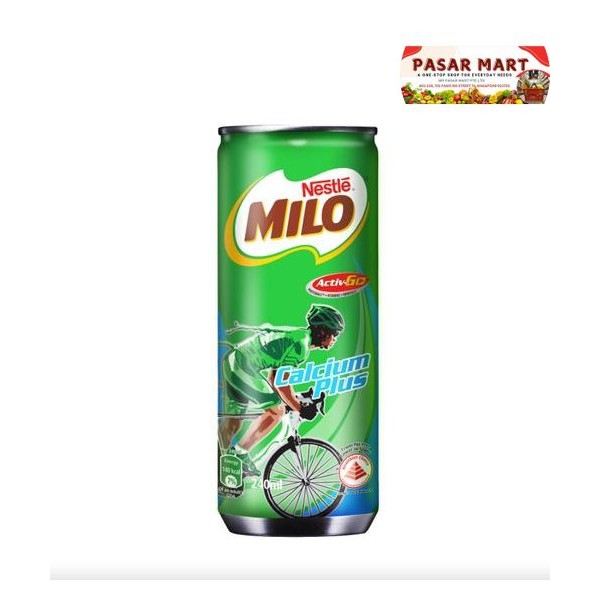 Milo Activ-Go Calcium Plus Can 240ml | Shopee Singapore