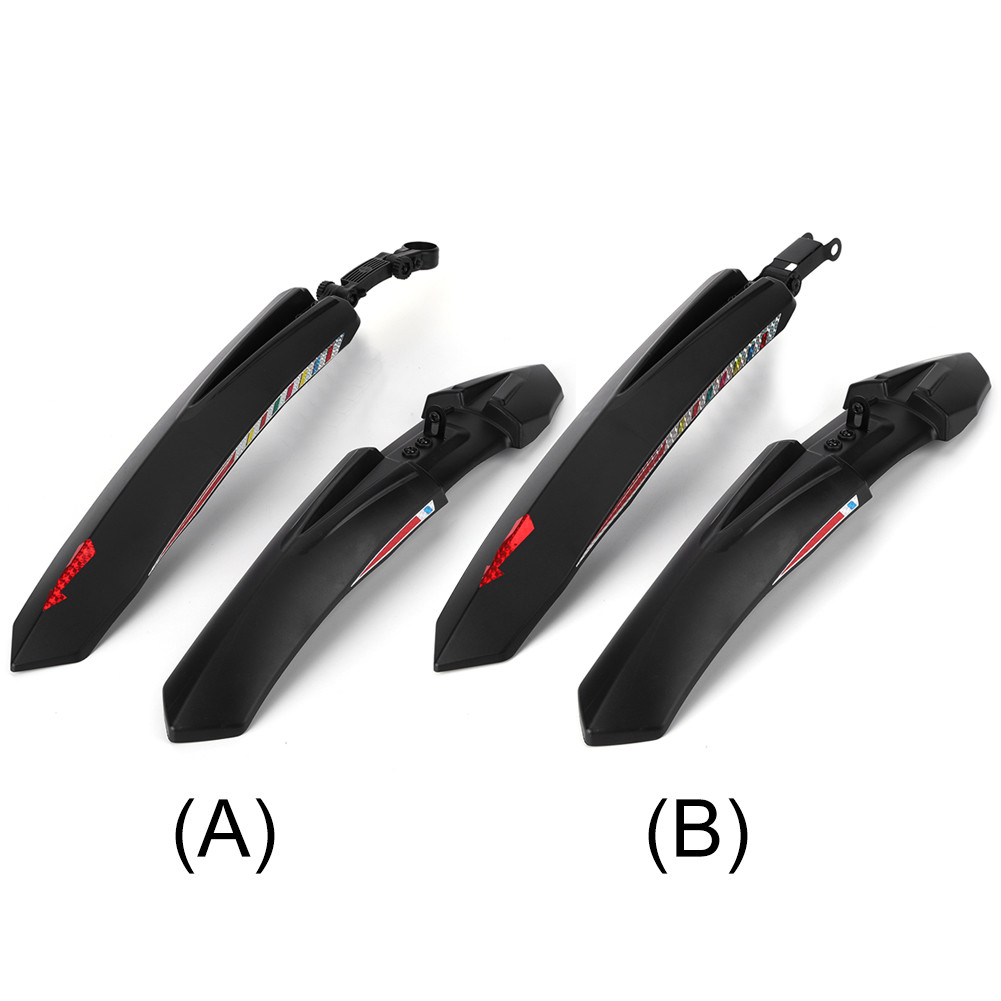 [Freedom01.sg] 2Pcs Bicycle Splash Fenders Bike Mudguard Front Rear Mud ...