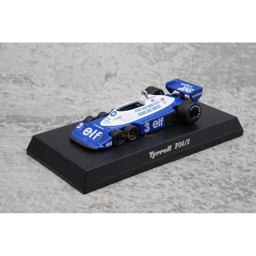 Jingshang 1: 64 Alloy Model Car tyrrell tyrrell p34/2 Six Wheel Formula ...
