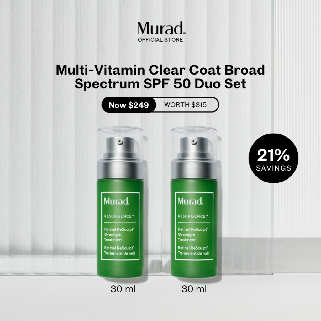 [Exclusive] Murad Retinal ReSculpt Overnight Treatment- Duo Set ...