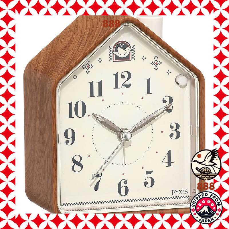 Seiko clock alarm clock natural sounds analog switchable alarm PYXIS ...