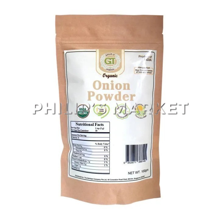Gabrielle T USDA Organic Onion Powder 100g | Shopee Singapore