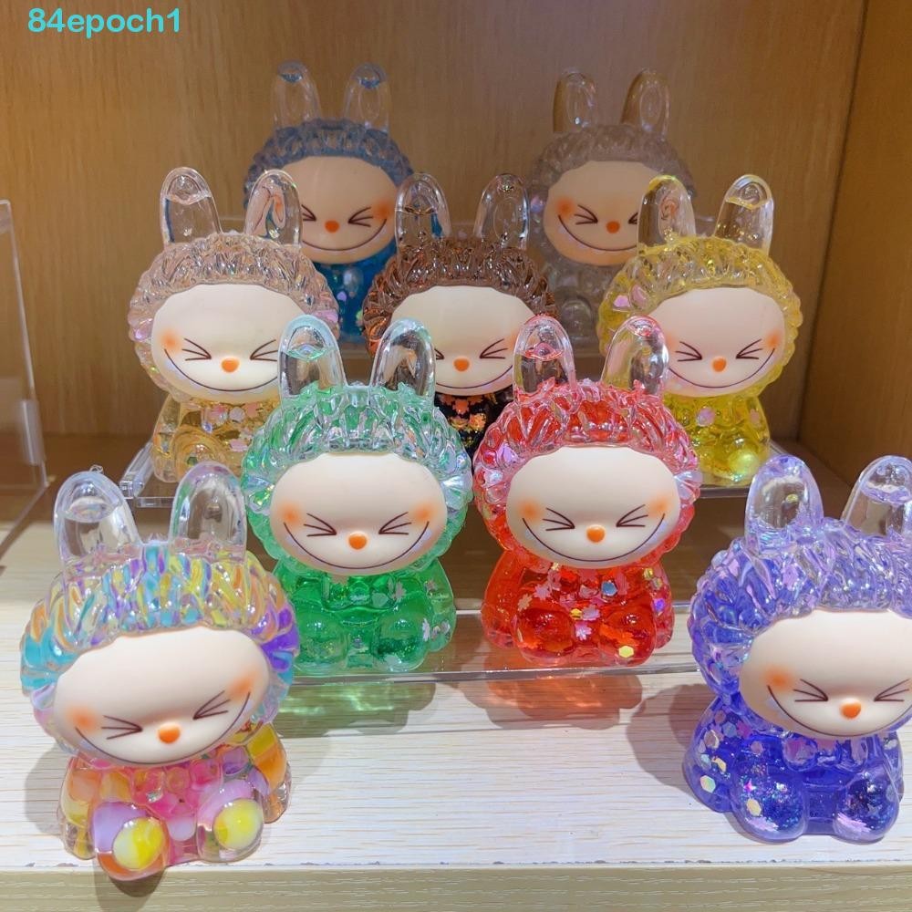 [READY STOCK] Candy Color Labubu Quicksand Doll, With Sequin Cute ...