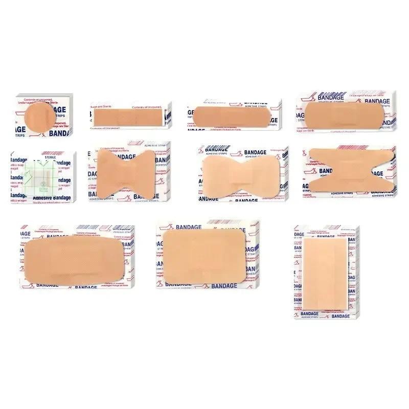 100pcs/lot Breathable Band Aid Waterproof Bandage First Aid Wound ...