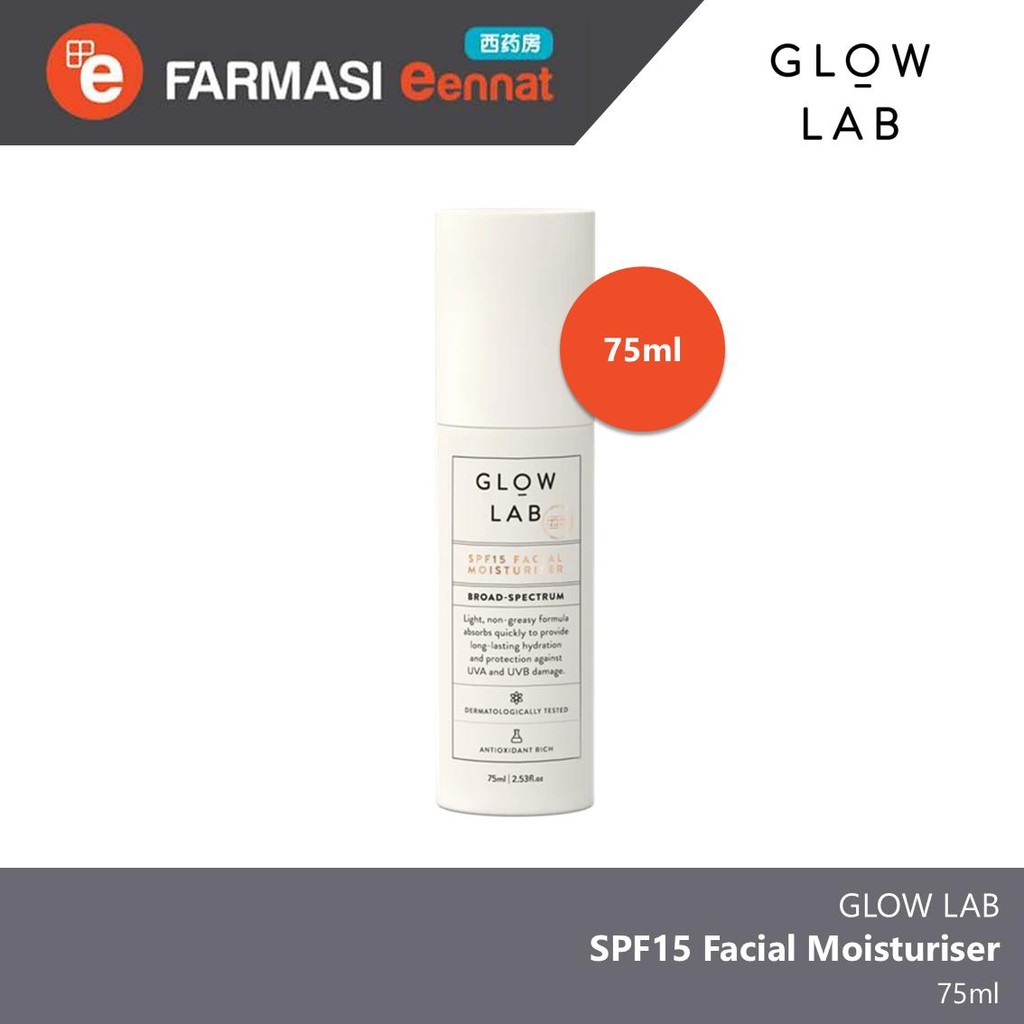 Glow Lab SPF15 Facial Moisturizer (75ml) | Shopee Singapore