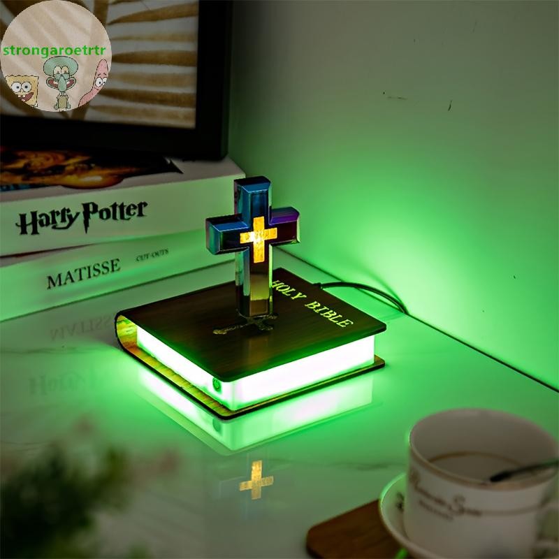 Strongaroetrtr New Maglev Cross Table Lamp Levitating Cross Lamp Jesus ...