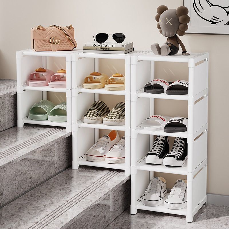 [48H Shipping] Stair Shoe Rack for Home Entrance, Simple Staircase ...