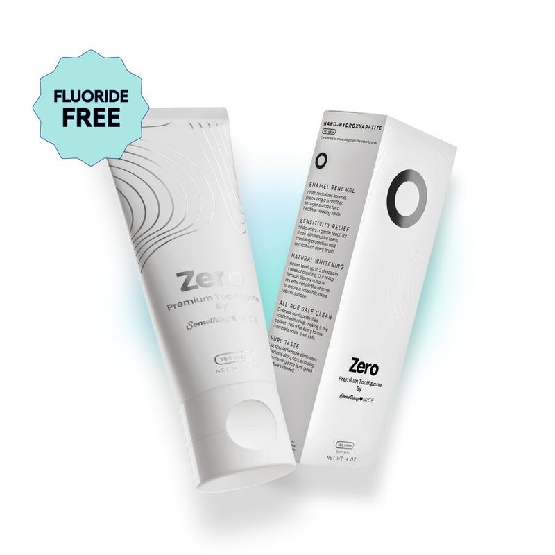 Zero Premium Toothpaste with 10% Nano-Hydroxyapatite, Xylitol, and Pure ...