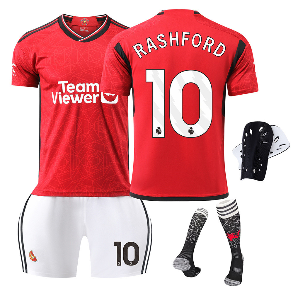 2324 Newman L Red Devil Home Football Jersey Suit No. 10 Lushford 21 ...