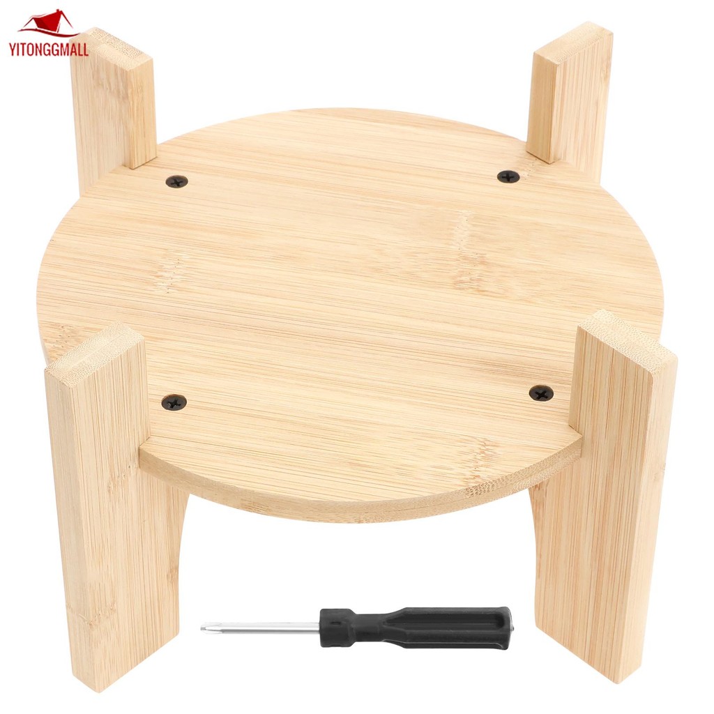 Beverage Dispenser Stand Bamboo Wood Juice Dispenser Stand Stable Water ...