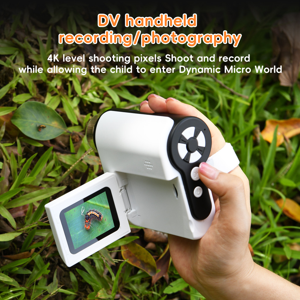 Children's Digital Microscope Portable Electron Microscope Handheld ...