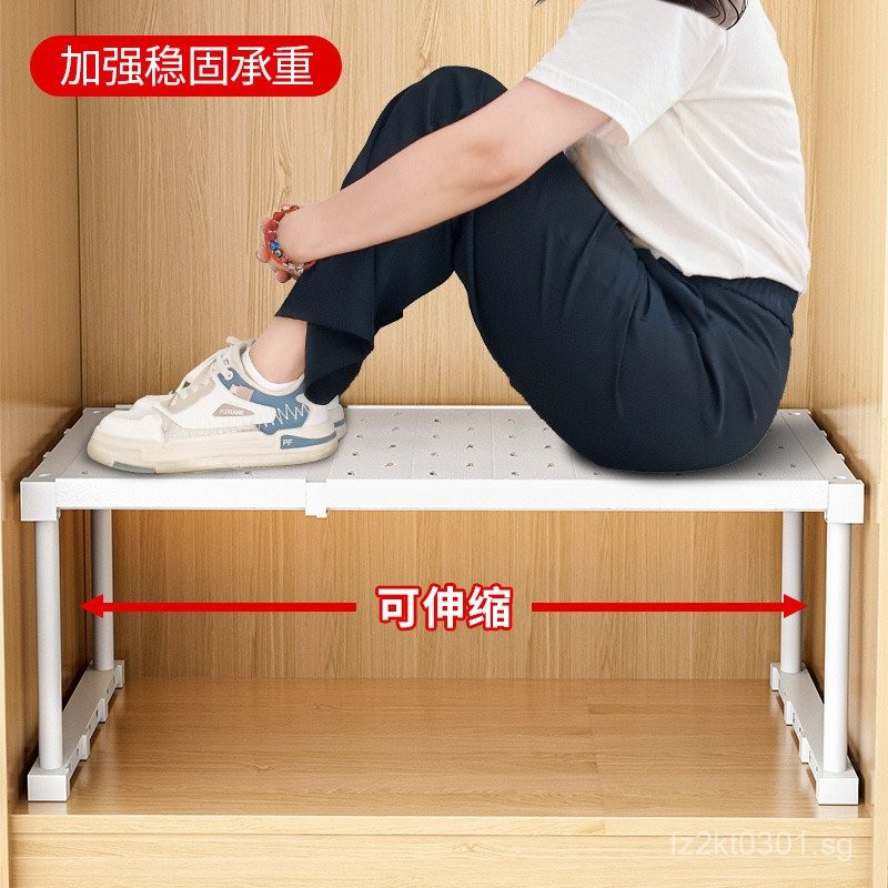 Dormitory Storage Wardrobe Partition Expandable Shelf Cabinet Inner ...