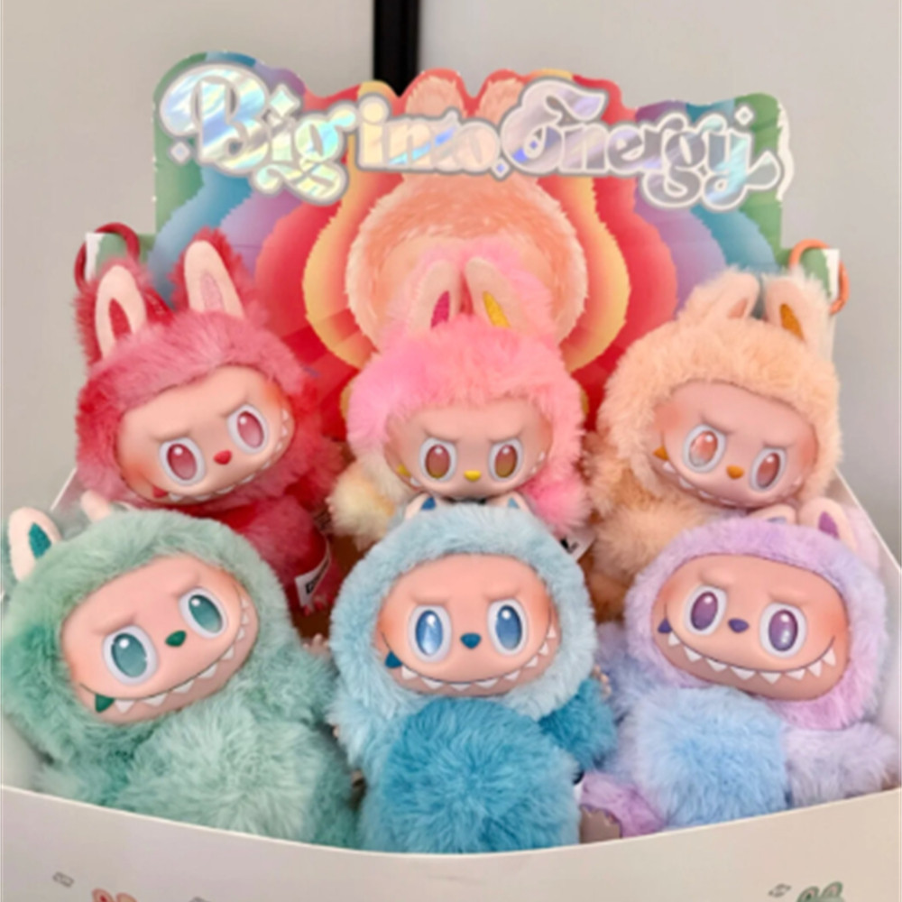 POPMART Labubu V3 The Monsters Big Into Energy Series Vinyl Plush Doll ...