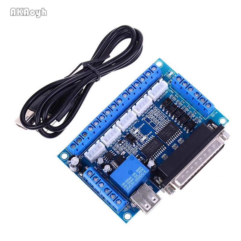 Mach3 Engraving Machine 5-Axis Stepper Motor Driver Interface Board ...