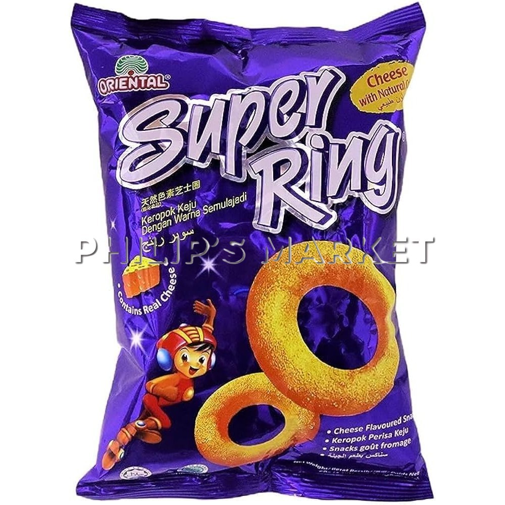 Oriental Super Ring Cheese Snack 60g | Shopee Singapore