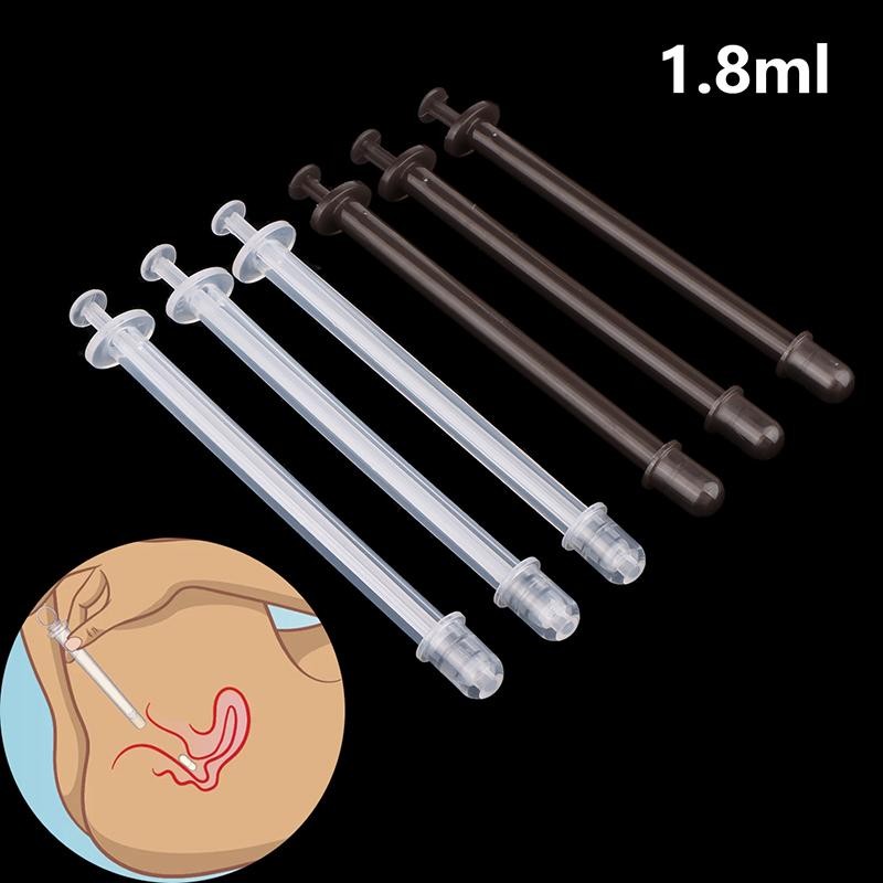 EN 10Pcs Disposable Vaginal Suppository Applicator Lubricant Injector ...