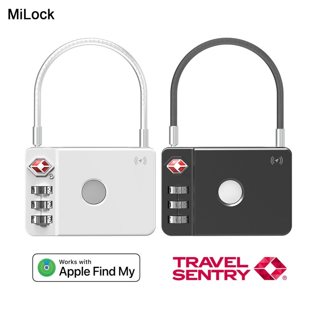 MiLock Smart AntiLoss Luggage Lock Bluetooth Fingerprint Padlock ...