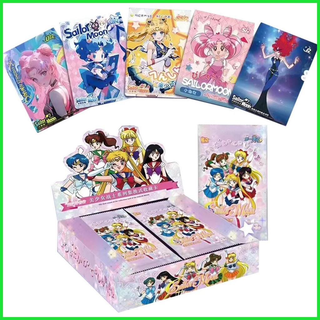 For Sailor Moon Cosmos Cartoon Cards Packs 150 Cards Cartoon Booster ...