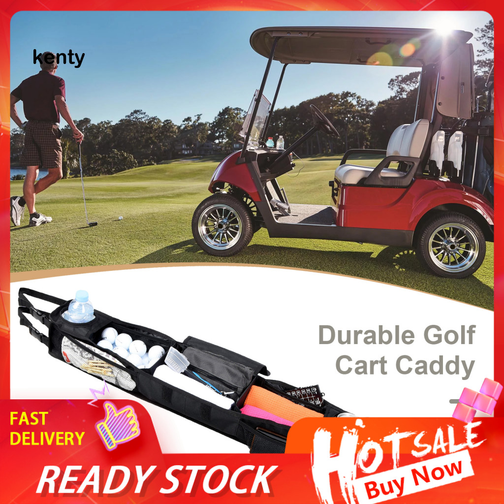 kT Versatile Golf Cart Storage Bin Portable Golf Cart Organizer ...