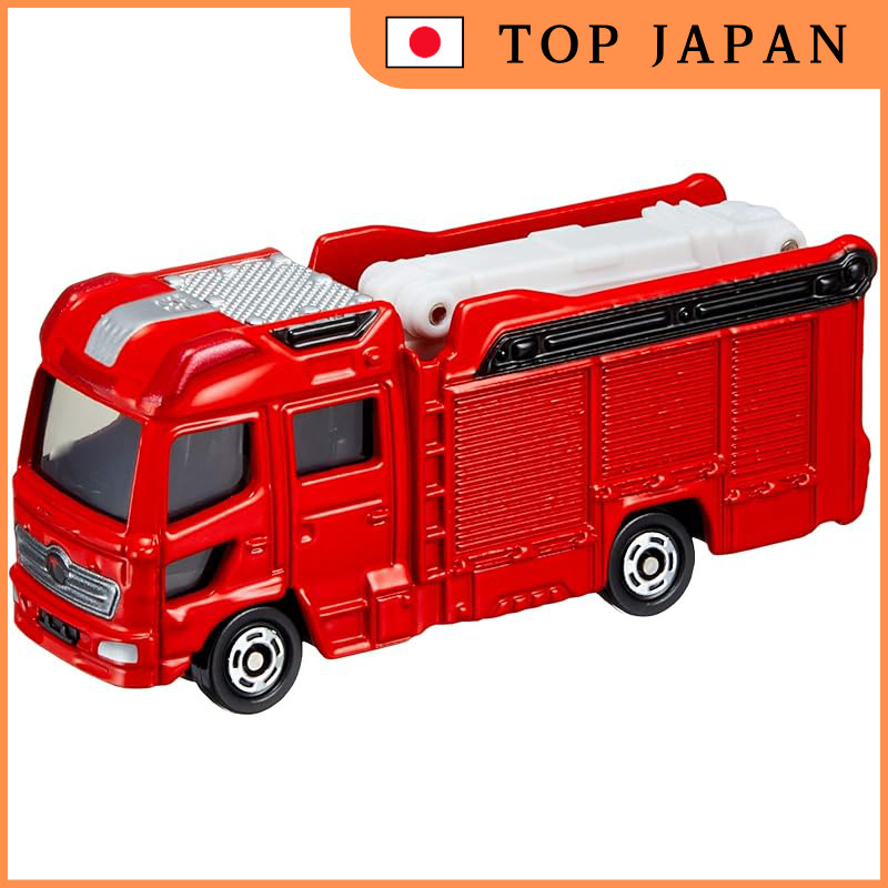 Takara Tomy "Tomica No. 119 Morita 13m Boom Multi-Purpose Fire Pump Vehicle MVF (Box)" Mini Car ...