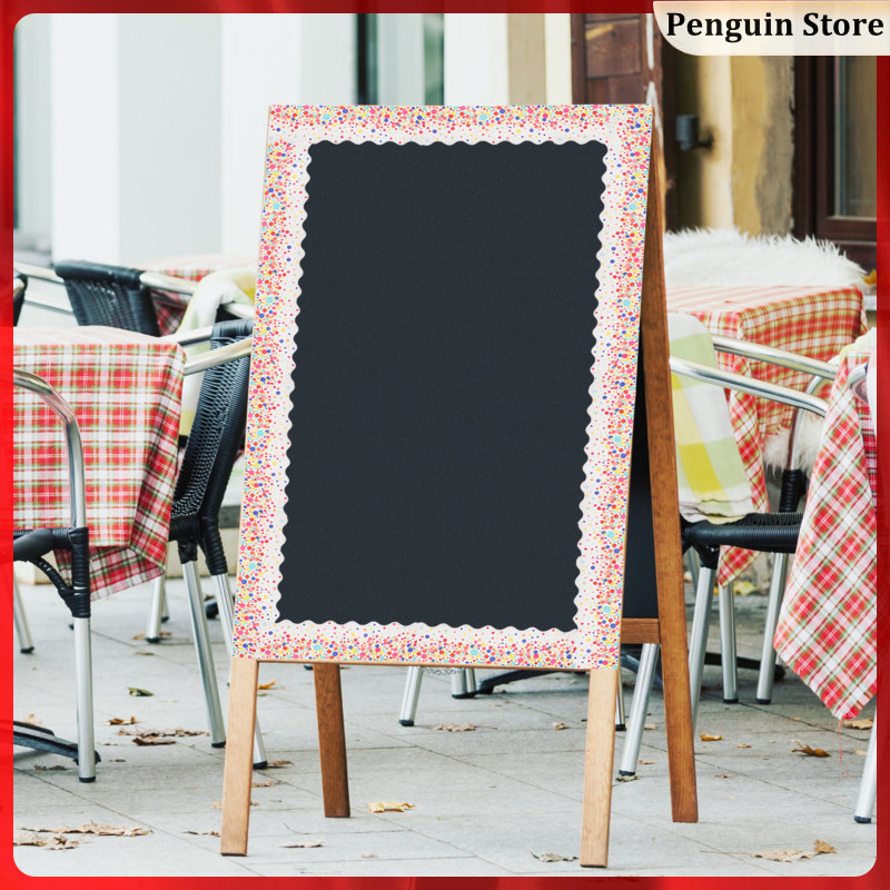 School Wavy Edge Sticker Bulletin Board Decorations Borders Classroom ...