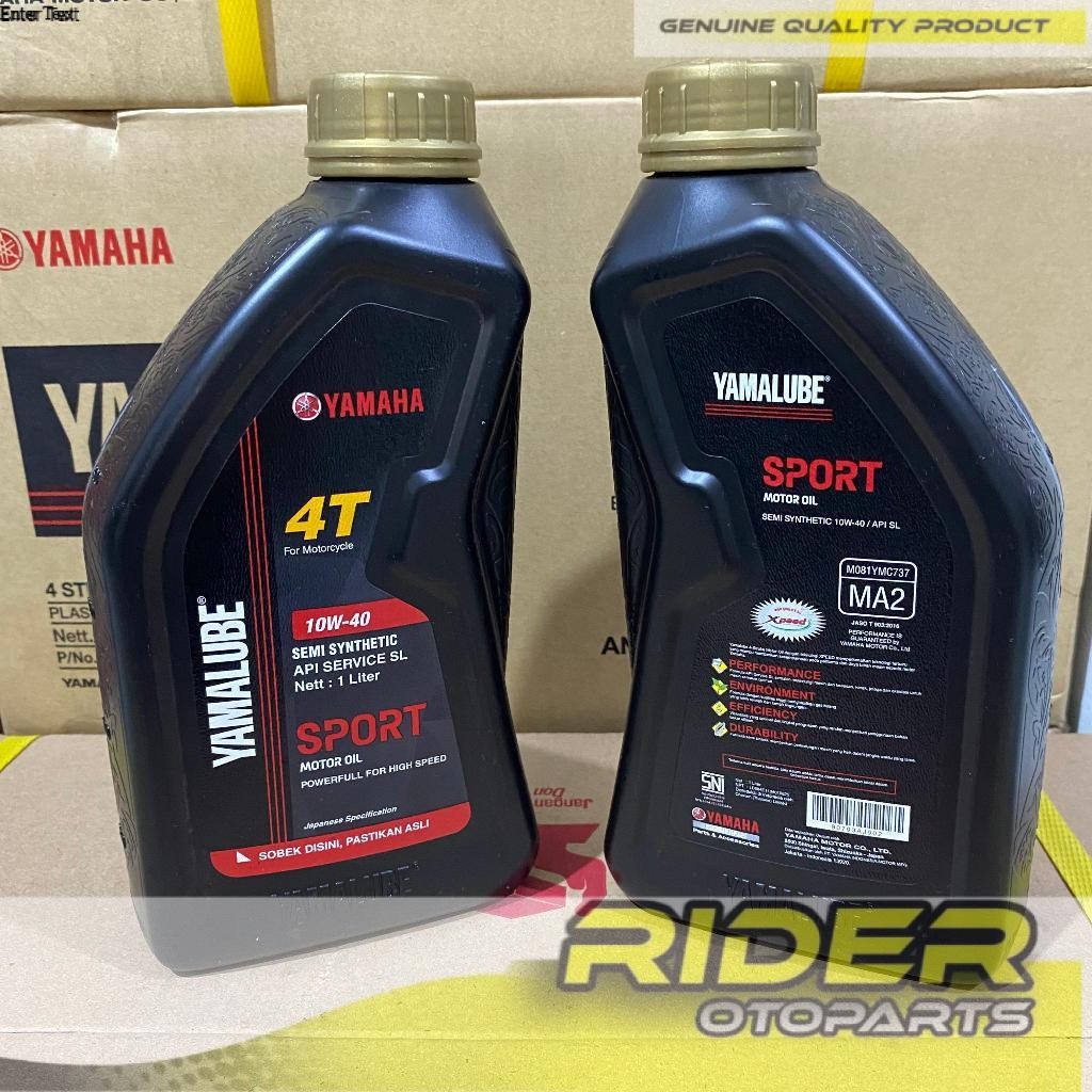 Rop CUSTOM__ Yamalube Sport 4T 10W-40 1 Liter Original Yamaha Oil ...