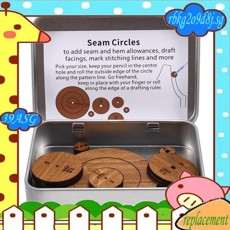 39A- Jenerates Seam Circles,Wooden Circle Quilting Template, Circle ...