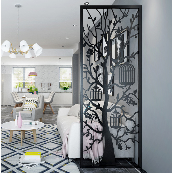 Q-6/Iron Partition Steel Plate Carved Screen Nordic Floor Lattice ...