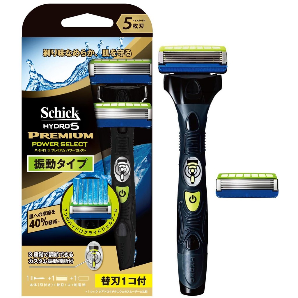 Schick Schick 5-blade Hydro 5 Premium Power Select Holder 1 replacement ...