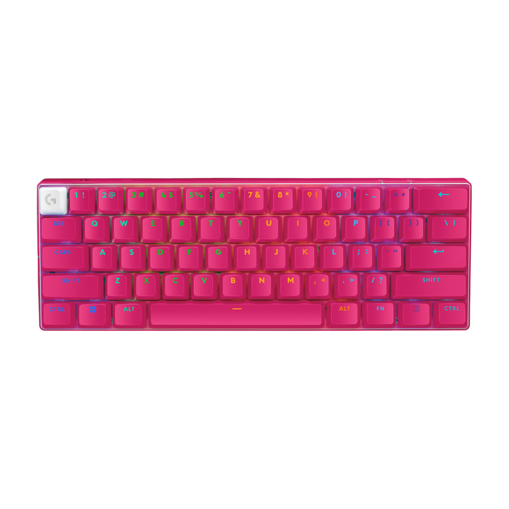 920-011954 LOGITECH PRO X 60 LIGHTSPEED KB MAGENTA (GX-BROWN) | Shopee ...
