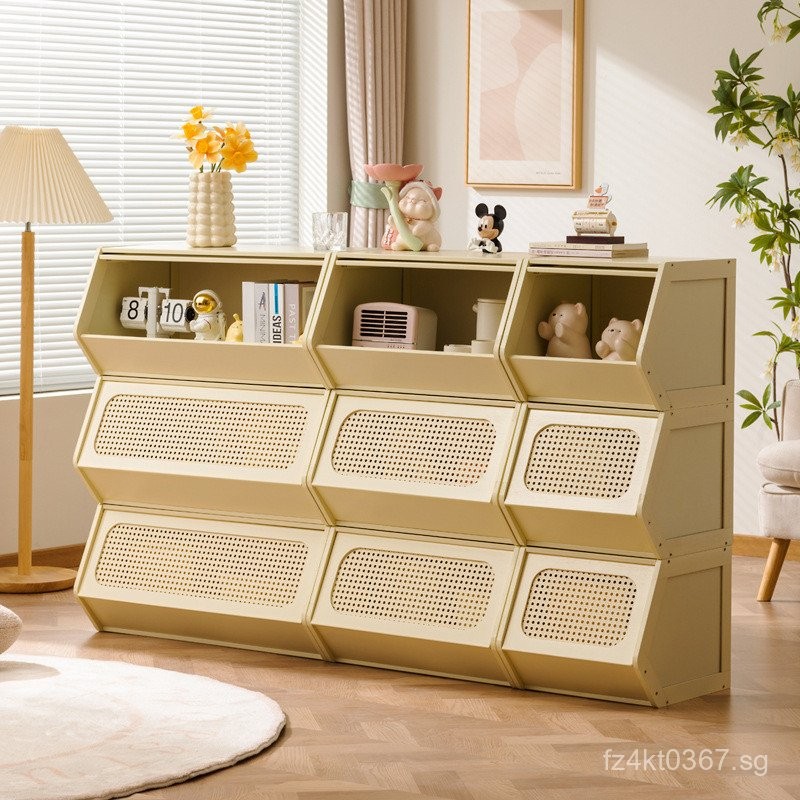 Stacked Sun Protection Storage Cabinet Bookshelf Utilizes Storage Rack ...