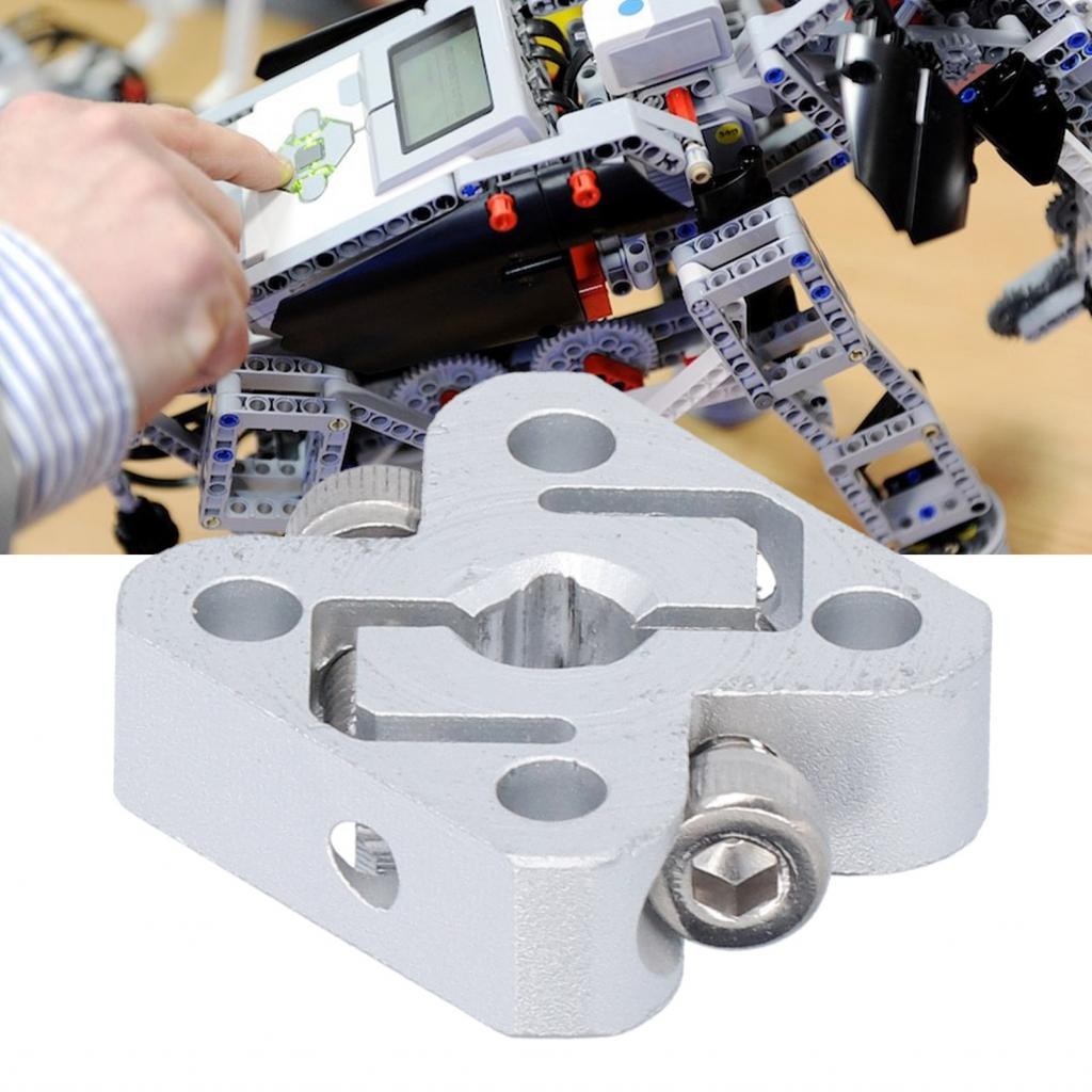 Aluminum Shaft Mounting Linear Rail Guide Support 6mm Center Hole Dia ...