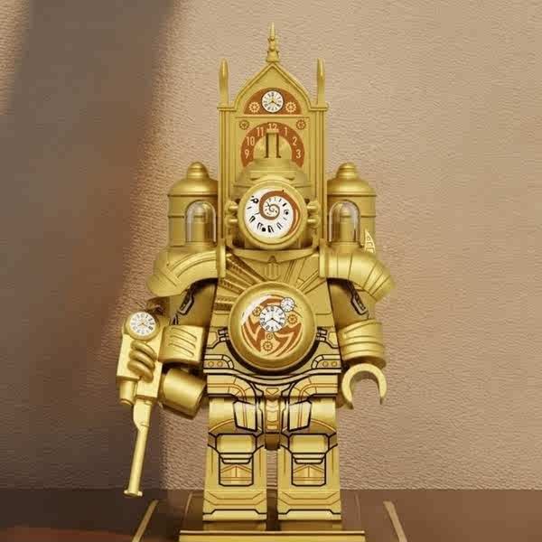 mini force lego cny Titan Clock Man Mecha Minifigure Toilet Man vs ...