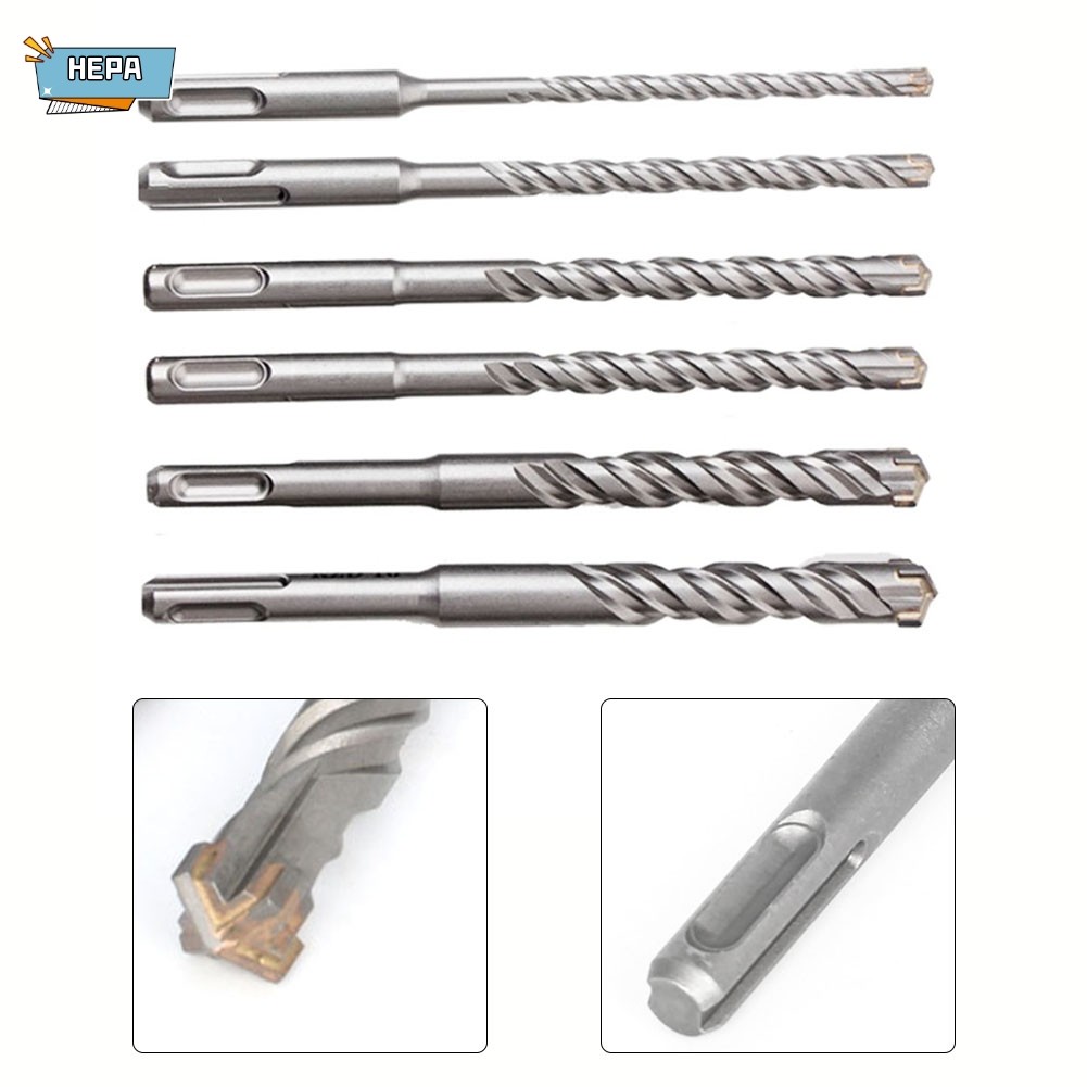 【HEPA】Concrete SDS Plus Drill Bit Cross Tips Wall Brick Block Drilling ...