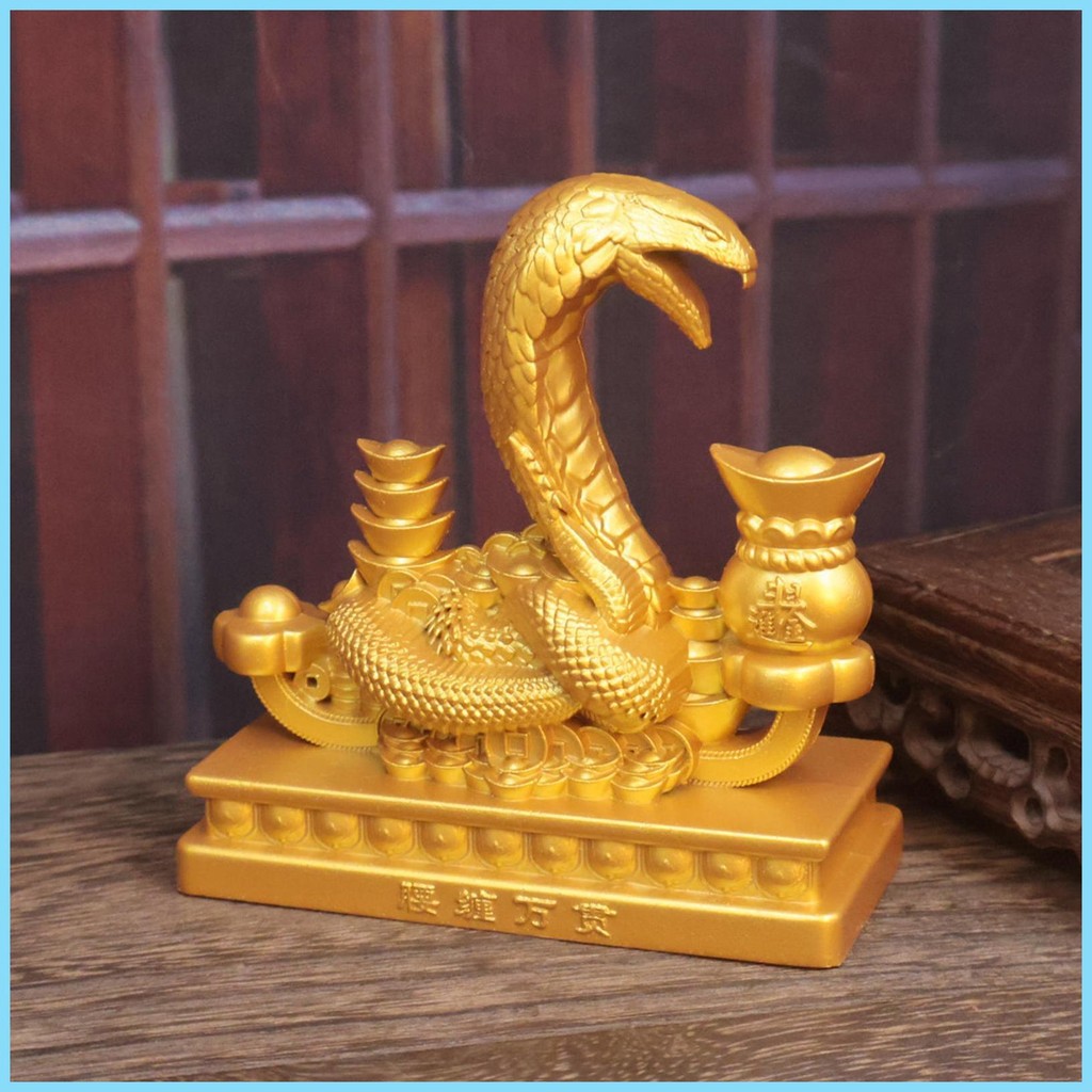 Year Of The Snake Statue 2025 Chinese New Year Collectibles Fortune ...